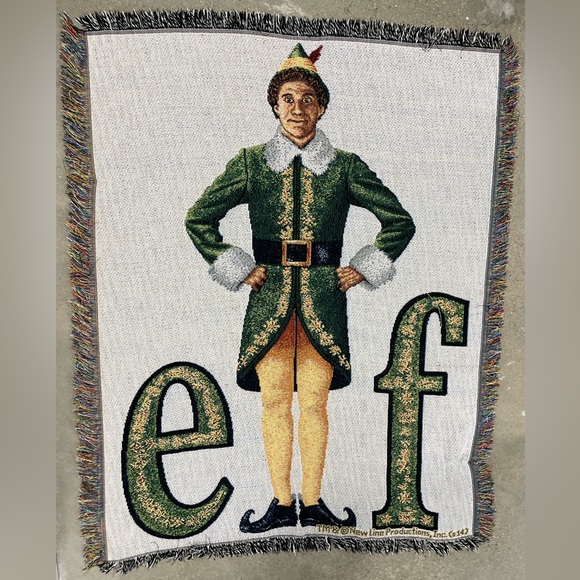 Warner Bros. | Bedding | Rare Collectable Warner Bros Buddy The Elf ...